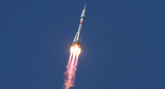 NASA Astronaut Chris Williams and Crewmates Arrive at ISS